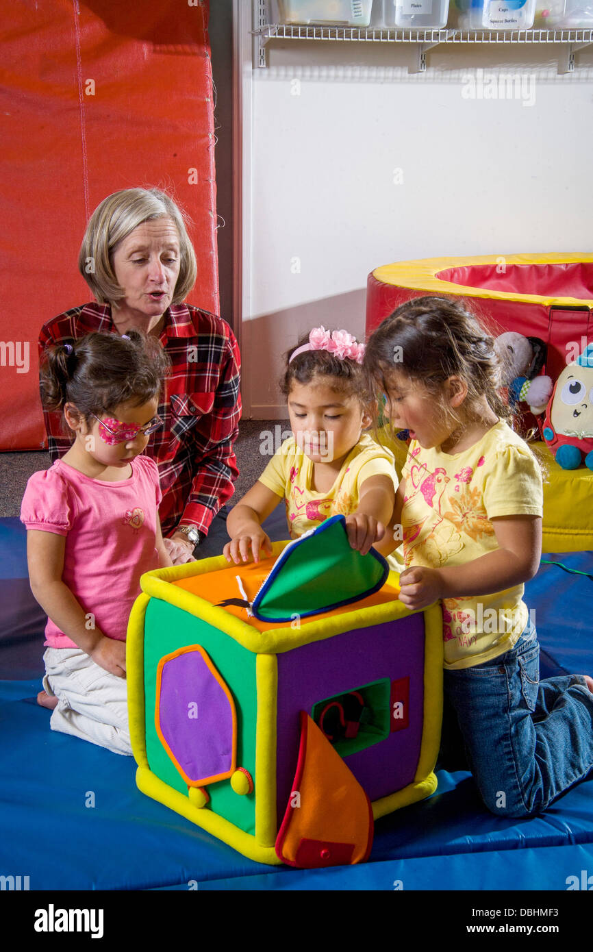 Blind girl and students hi-res stock photography and images - Alamy