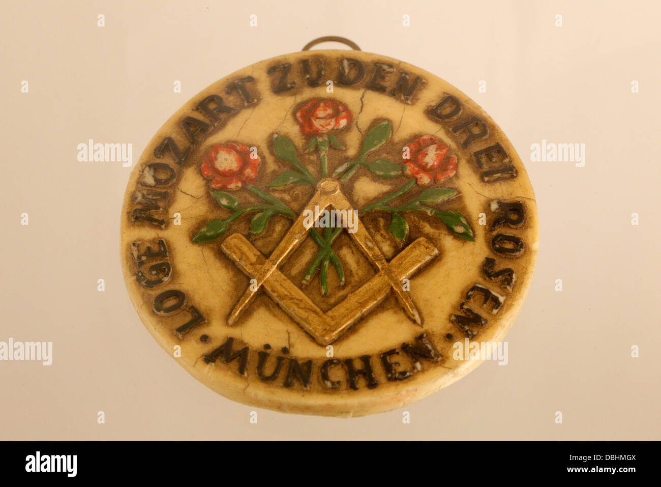 Women's Grande loge de France. Masonic symbols Stock Photo - Alamy