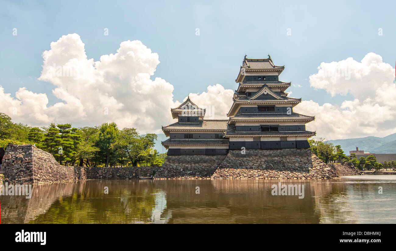 View of Matsumoto Castle in Japan.Matsumoto Castle ,also known as the ...