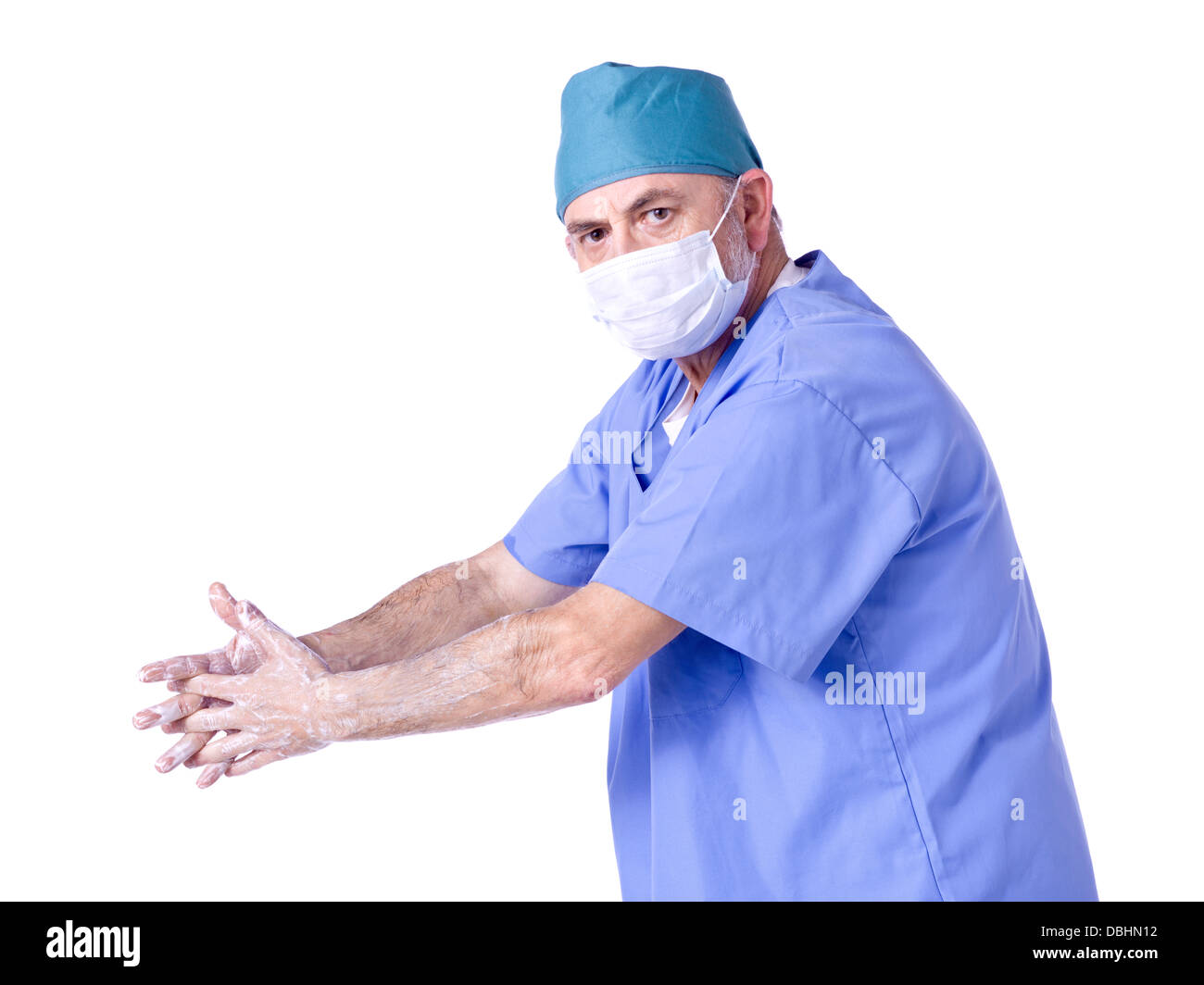 Hand washing hospital nurse hand wash hi-res stock photography and ...
