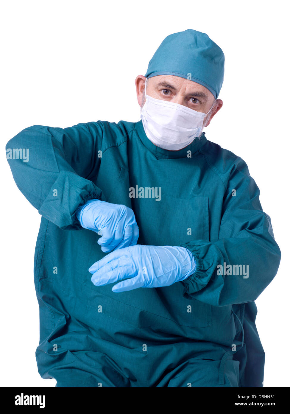Doctor isolated on white hi-res stock photography and images - Alamy