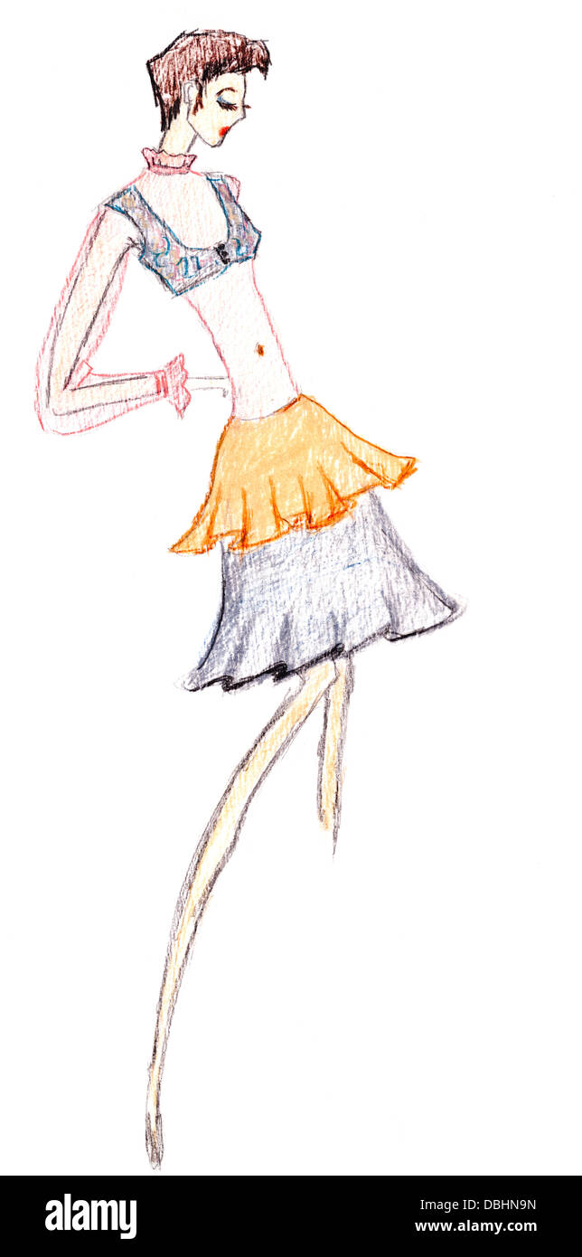 Skirt and blouse picture hi-res stock photography and images - Alamy