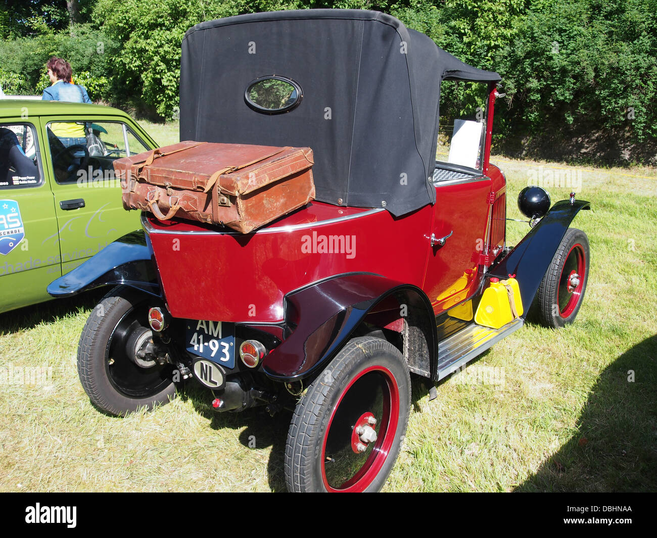 The 1925 Citroën C3, a classic car, was displayed at a vintage car show ...