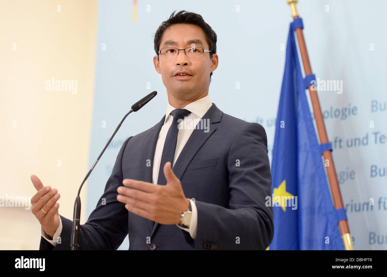 Berlin, Germany. 31st July, 2013. Philipp Roesler, German minister for ...