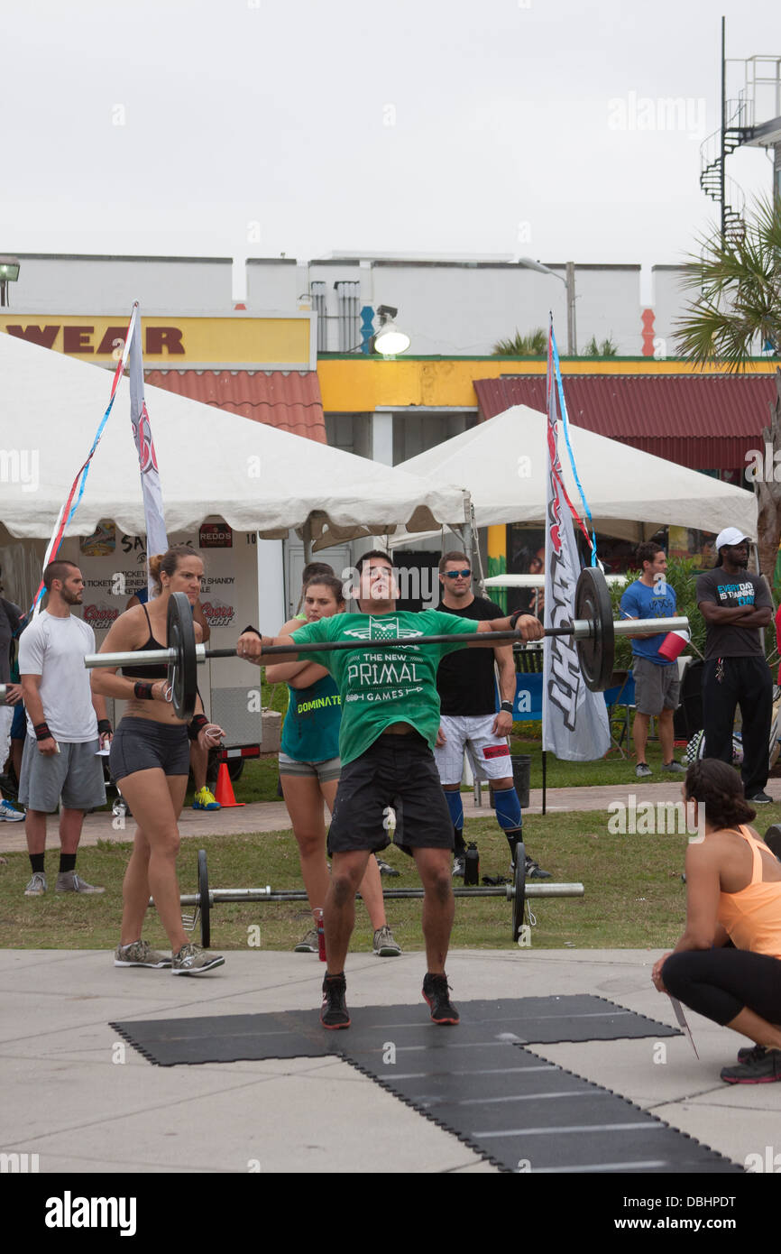 Male CrossFit Competition Stock Photo - Alamy