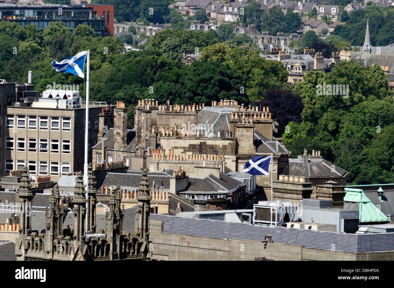 St andrews cross flags hi-res stock photography and images - Alamy