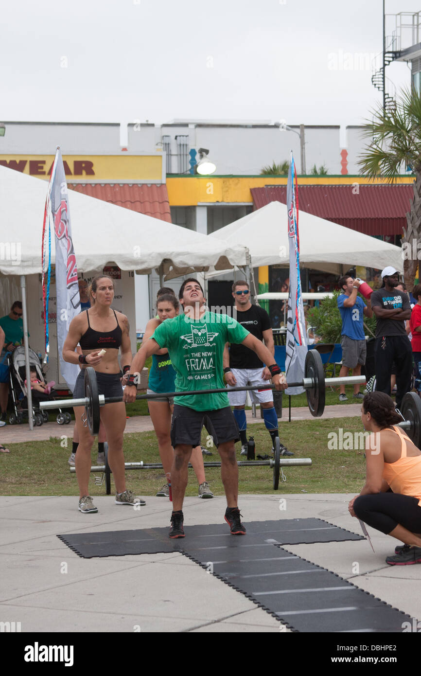 Male CrossFit Competition Stock Photo - Alamy