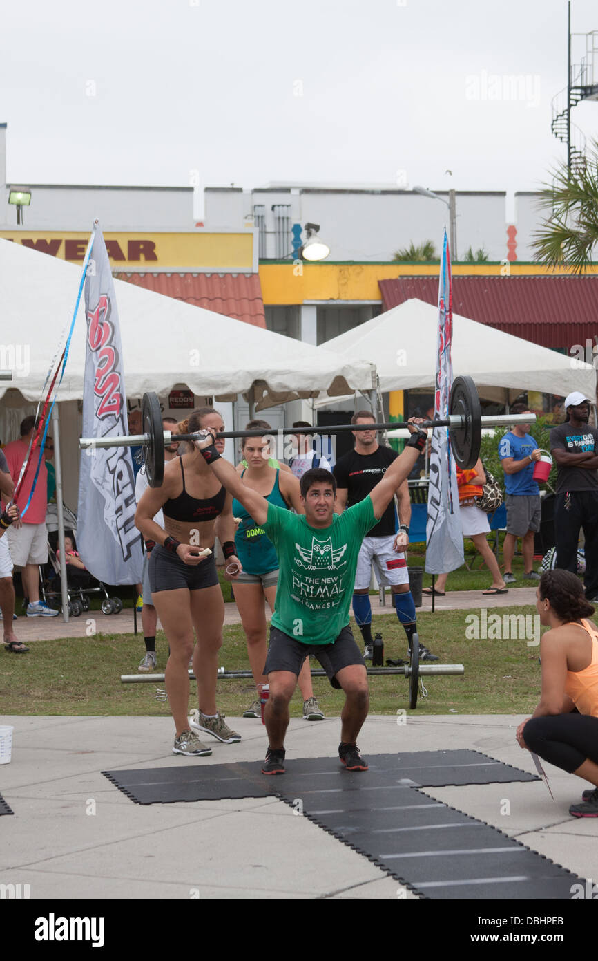 Male CrossFit Competition Stock Photo - Alamy