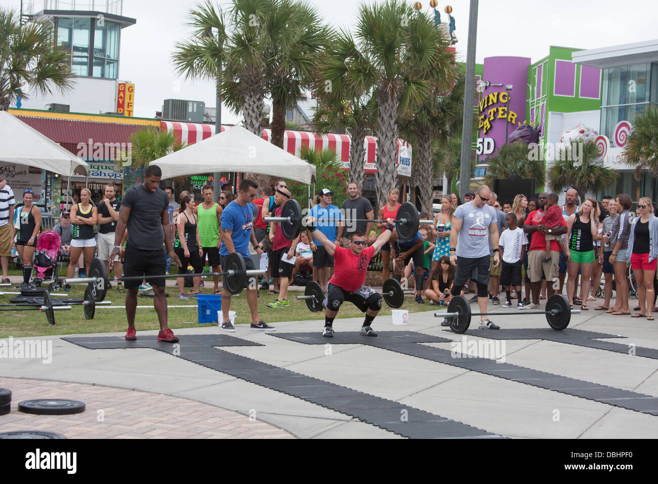 Male CrossFit Competition Stock Photo - Alamy