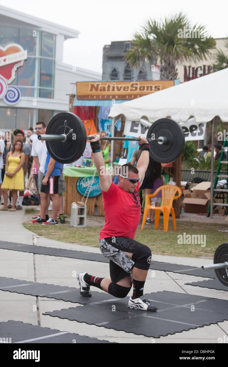 Male CrossFit Competition Stock Photo - Alamy