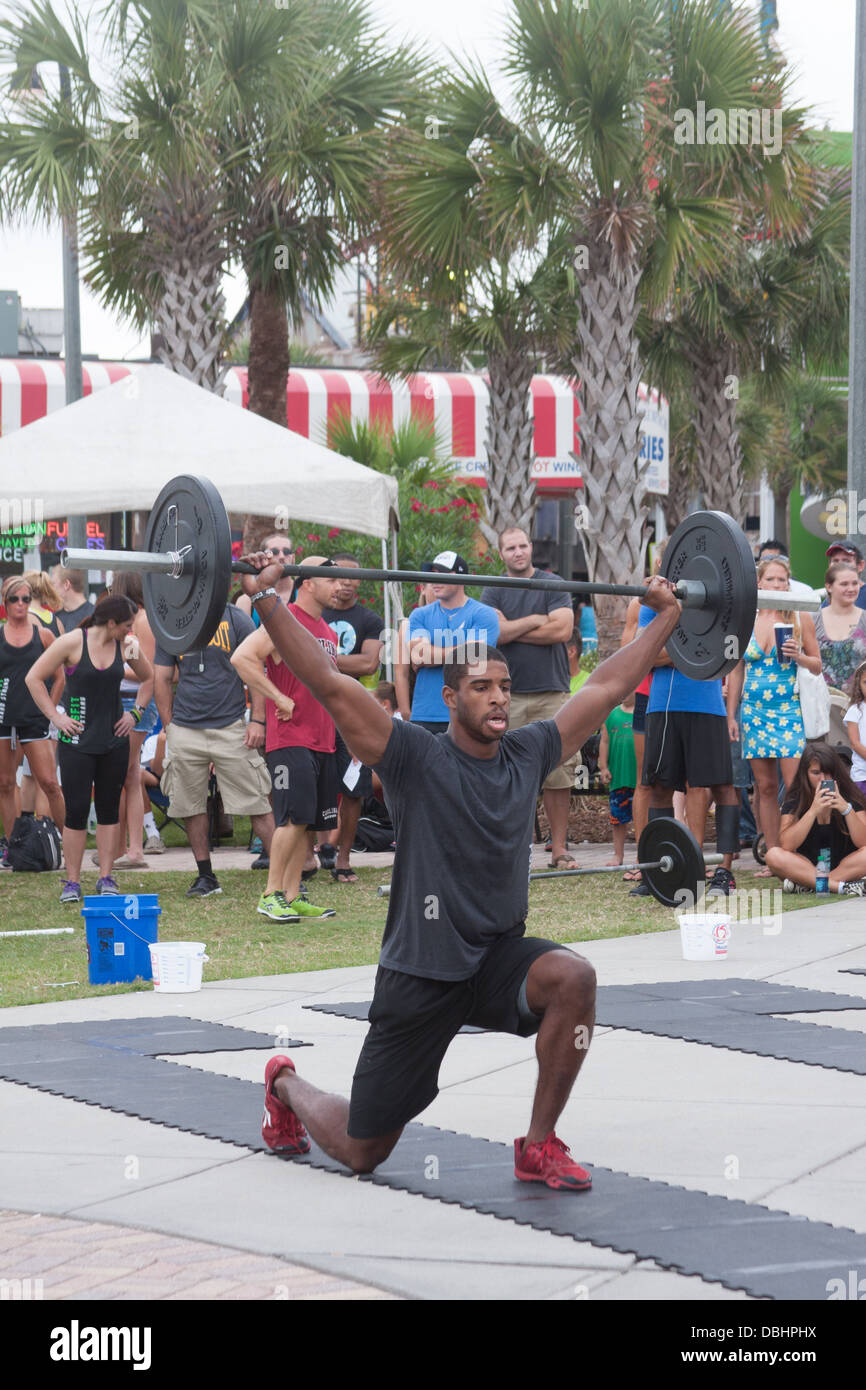 Male CrossFit Competition Stock Photo - Alamy