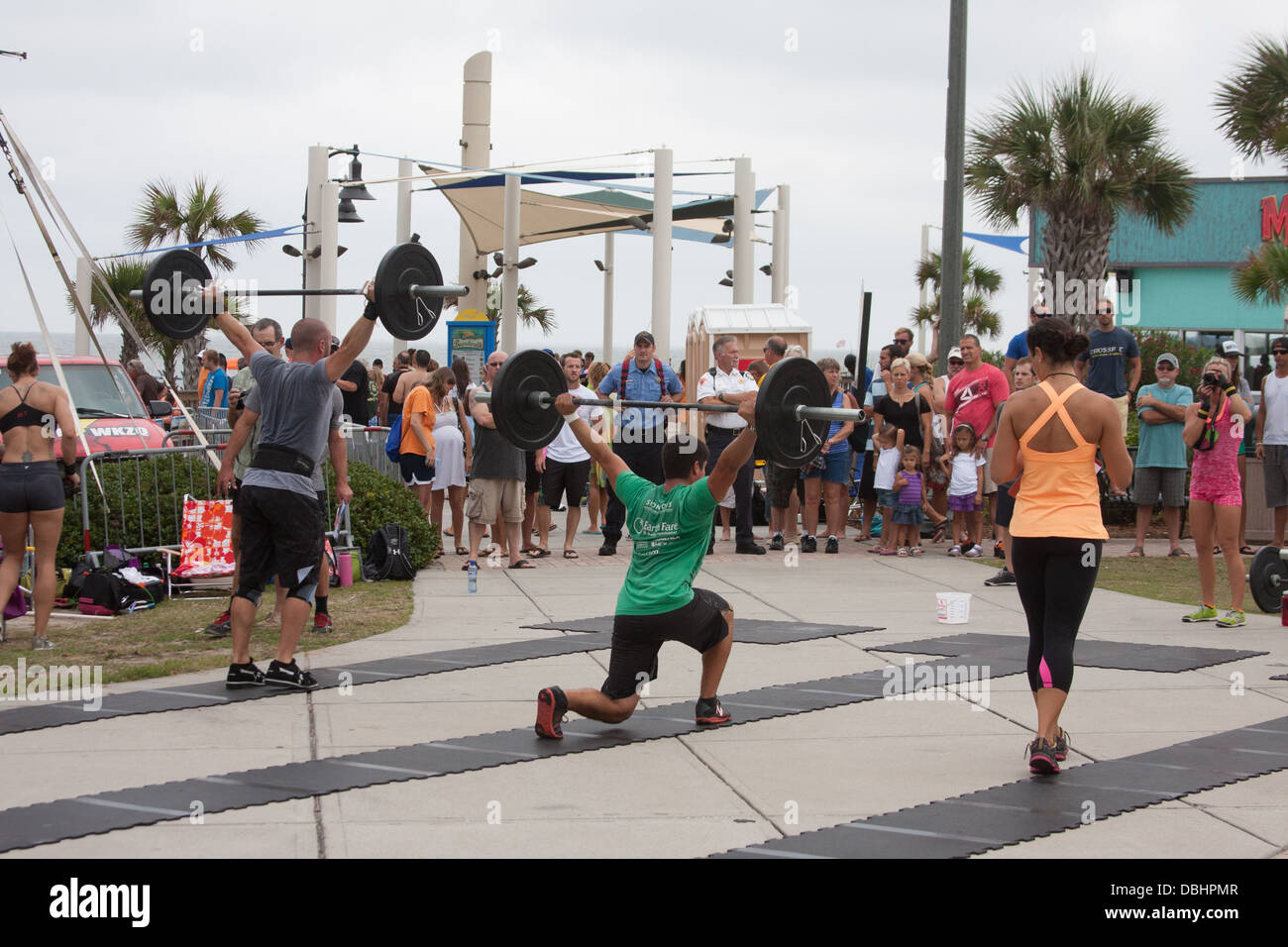 Male CrossFit Competition Stock Photo - Alamy