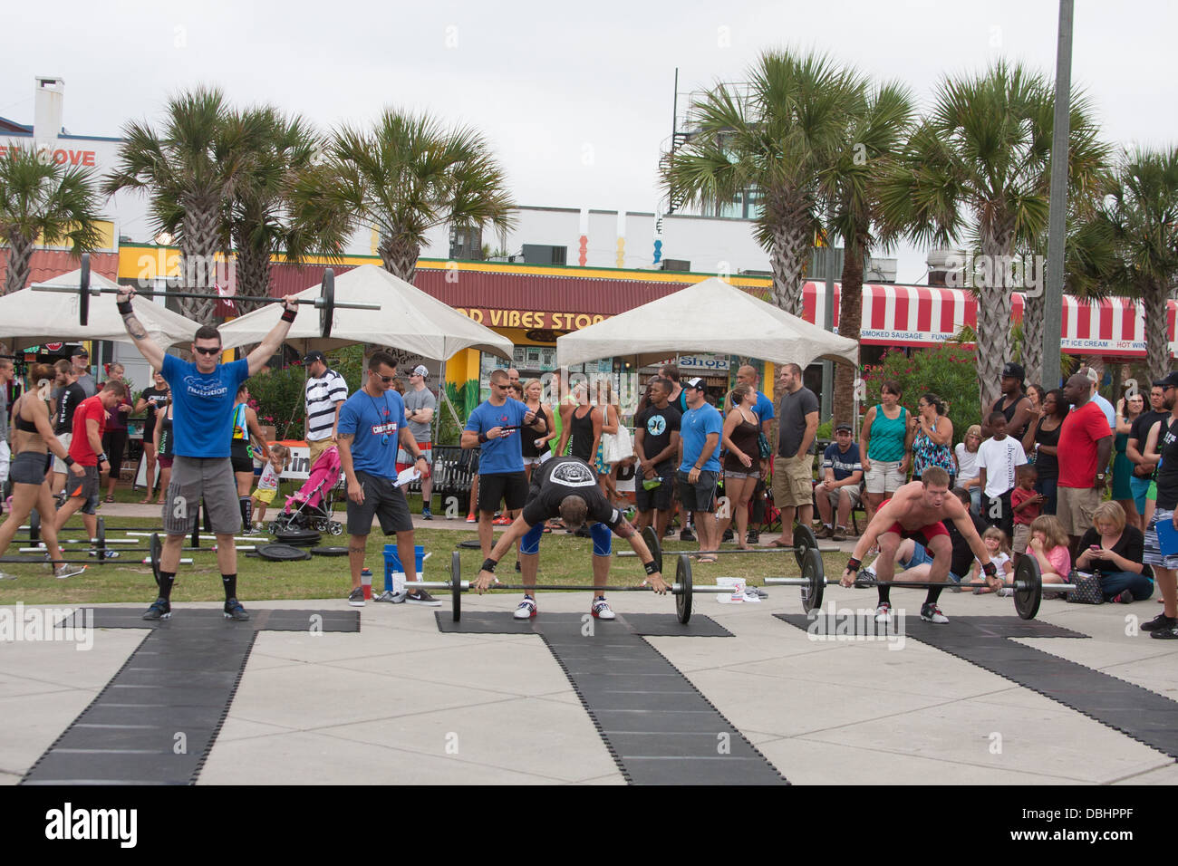 Male CrossFit Competition Stock Photo - Alamy