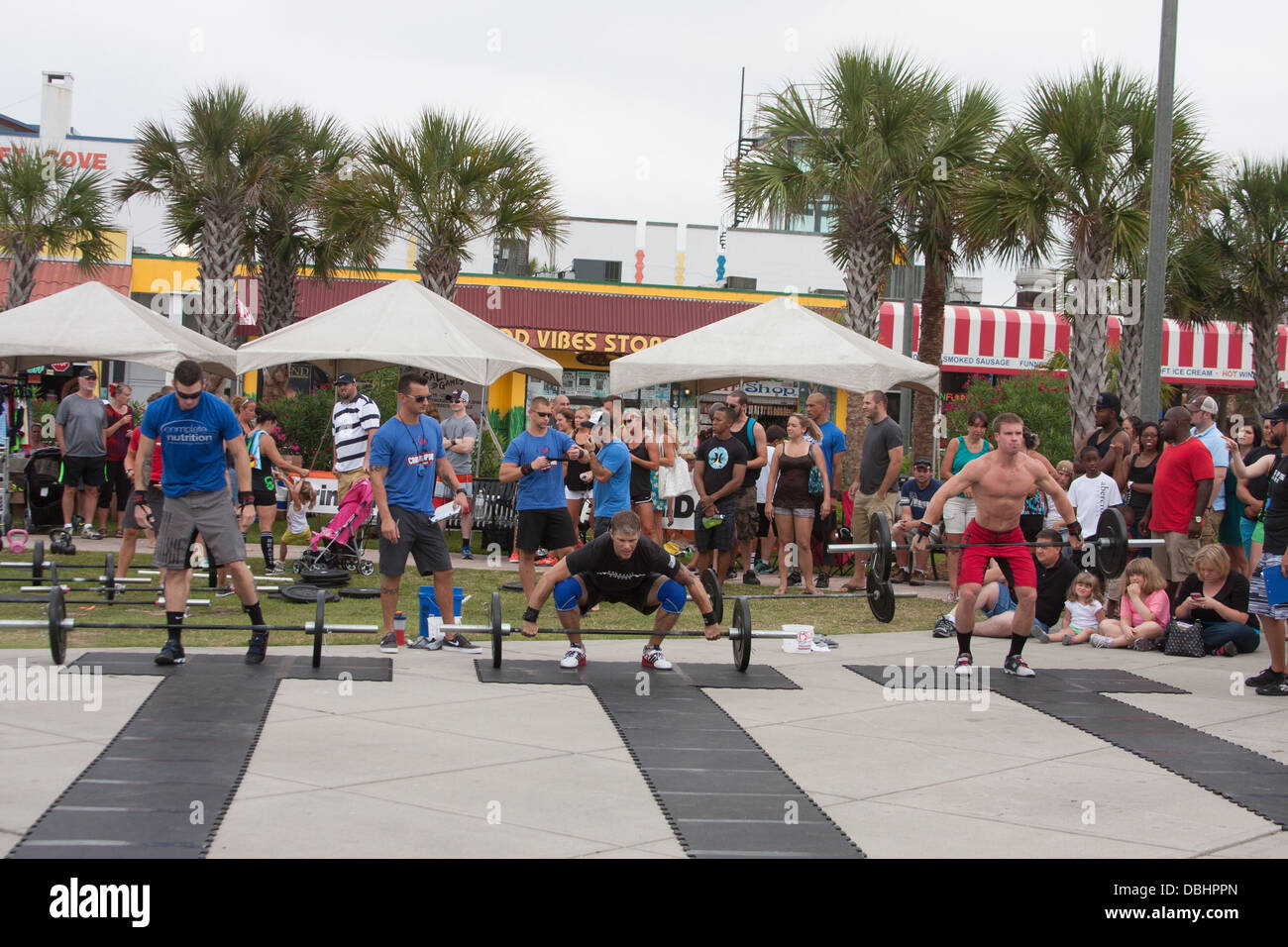 Male CrossFit Competition Stock Photo - Alamy