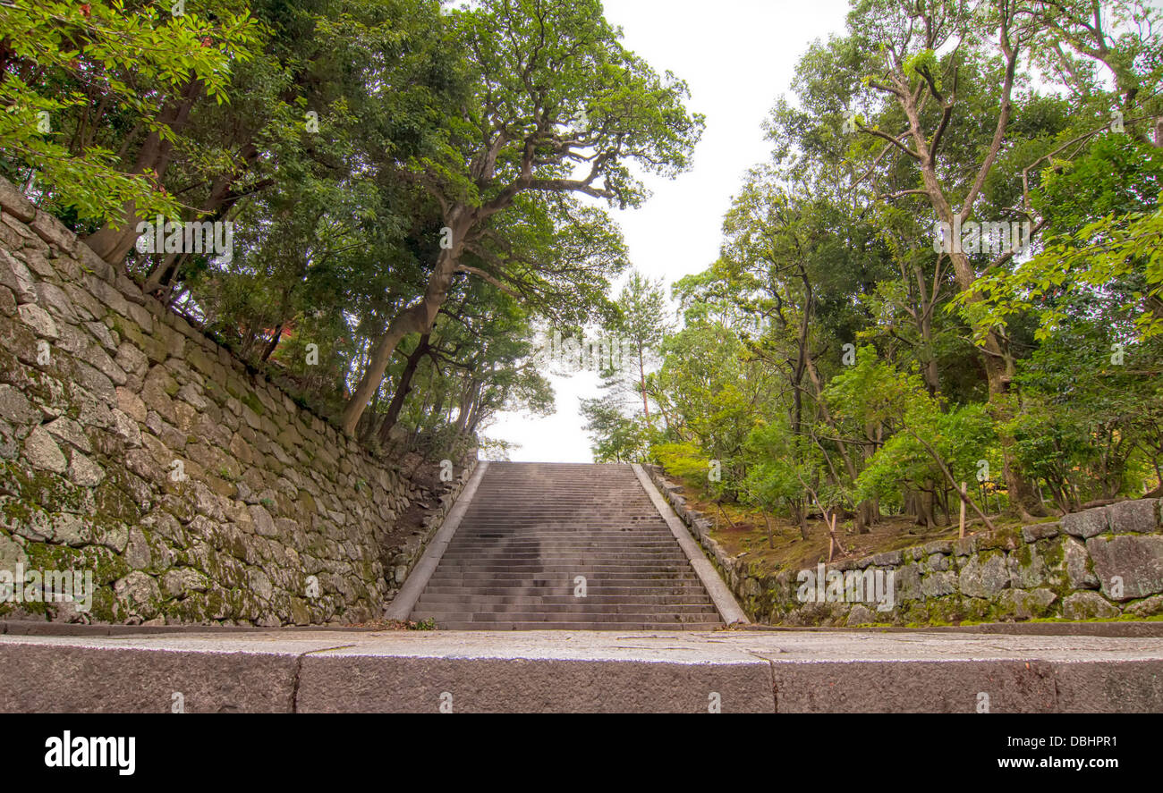 Stone stairs in a landscape of nature Stock Photo - Alamy