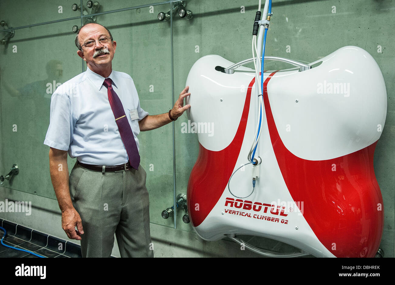 Second generation of the special service robot was presented at the ...