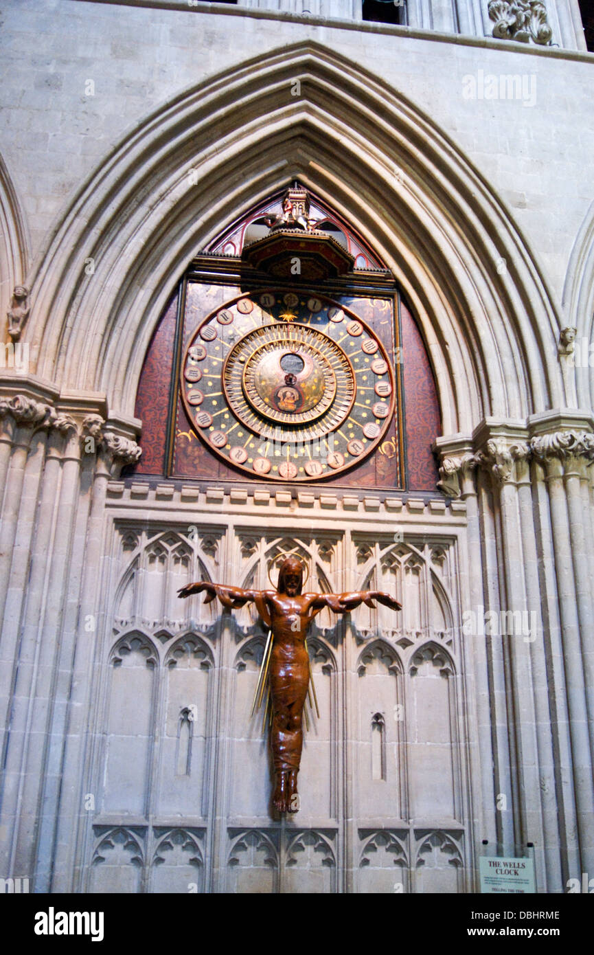 Medieval Clock Wells Cathedral High Resolution Stock Photography and ...