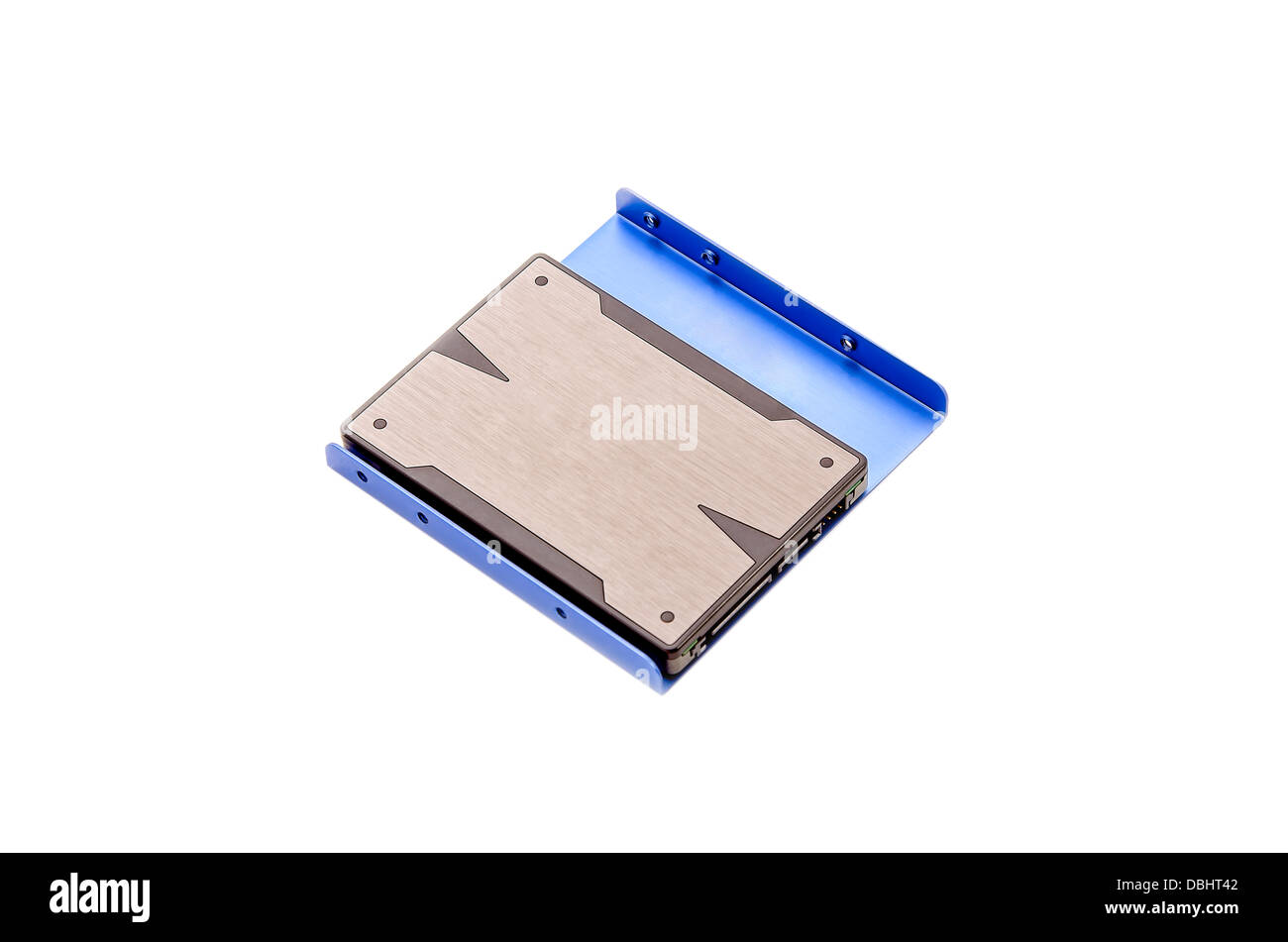 SSD hard drive on a white background Stock Photo - Alamy