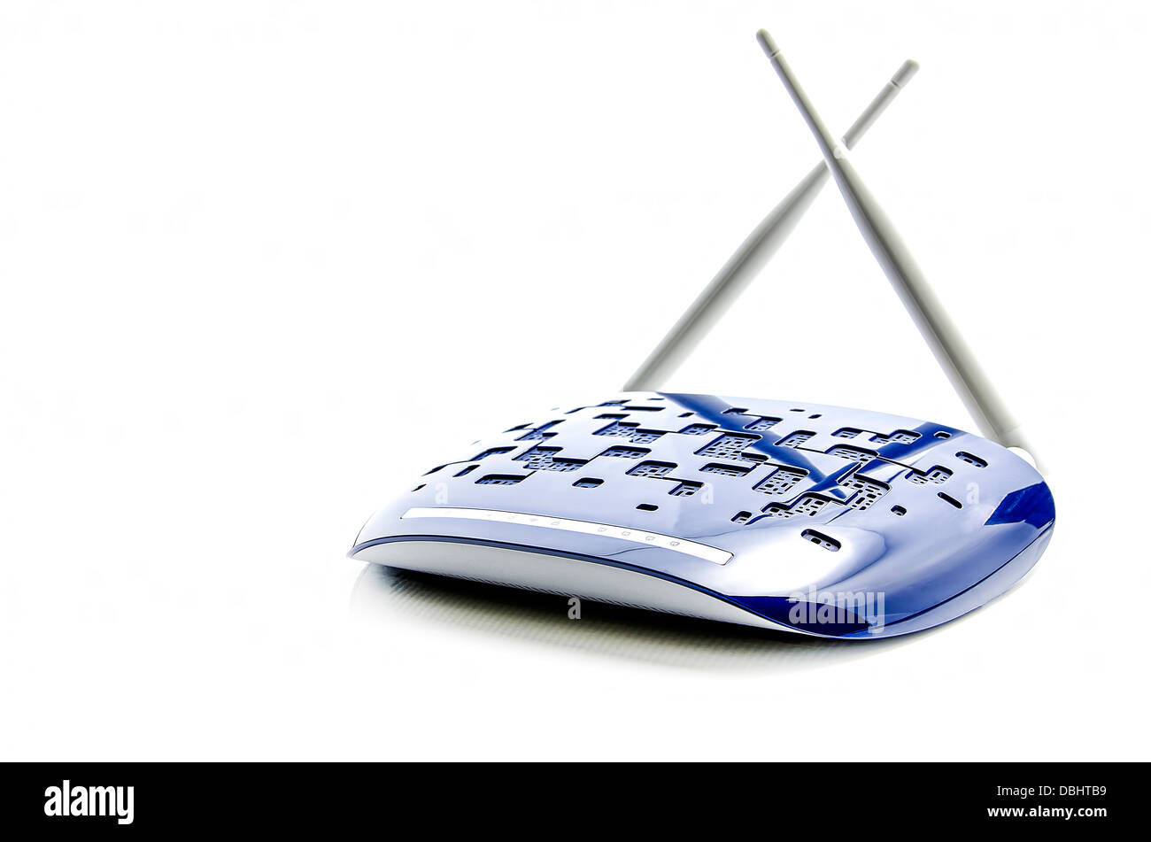 Router Blue High Resolution Stock Photography and Images - Alamy