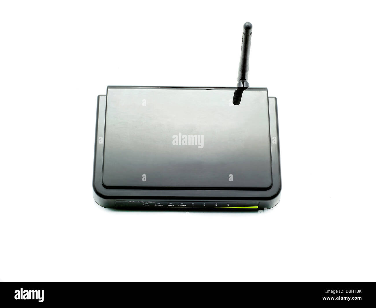 Black router on the light background Stock Photo - Alamy
