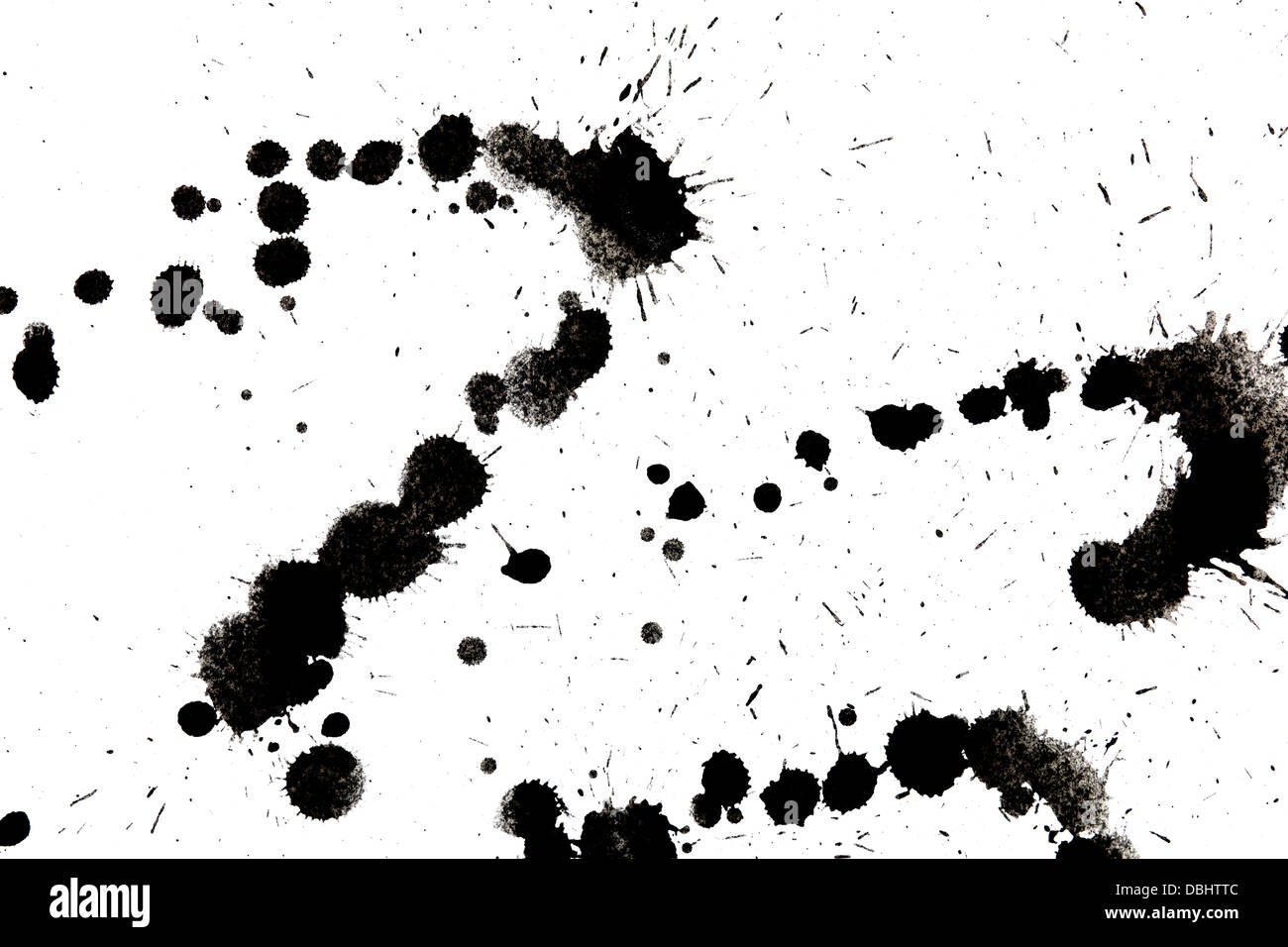 black drop ink splatter splash Stock Photo - Alamy