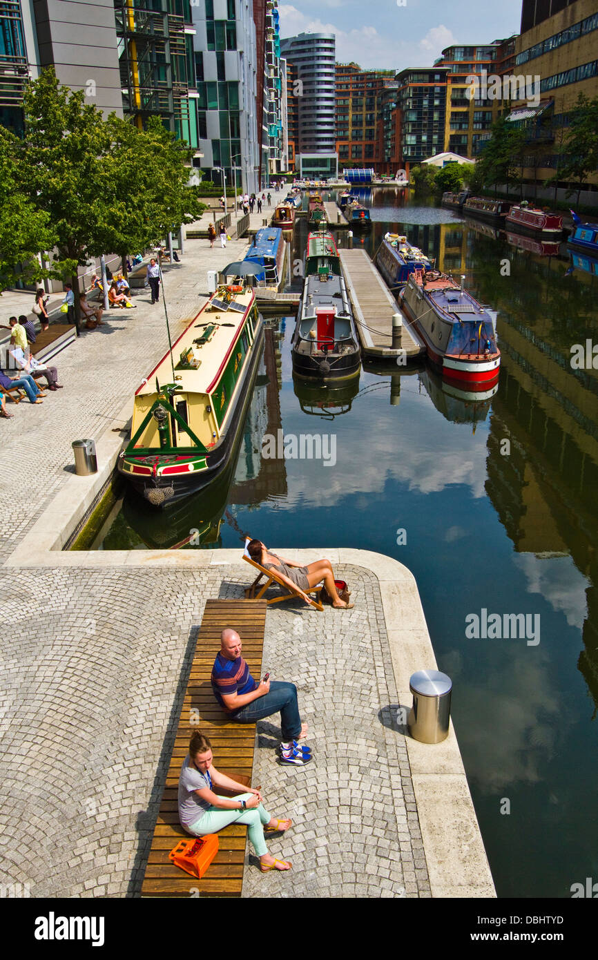 Old paddington canal basin hi-res stock photography and images - Alamy