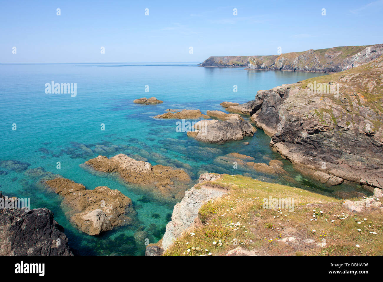 Caerthillian; Lizard; Cornwall; UK Stock Photo - Alamy