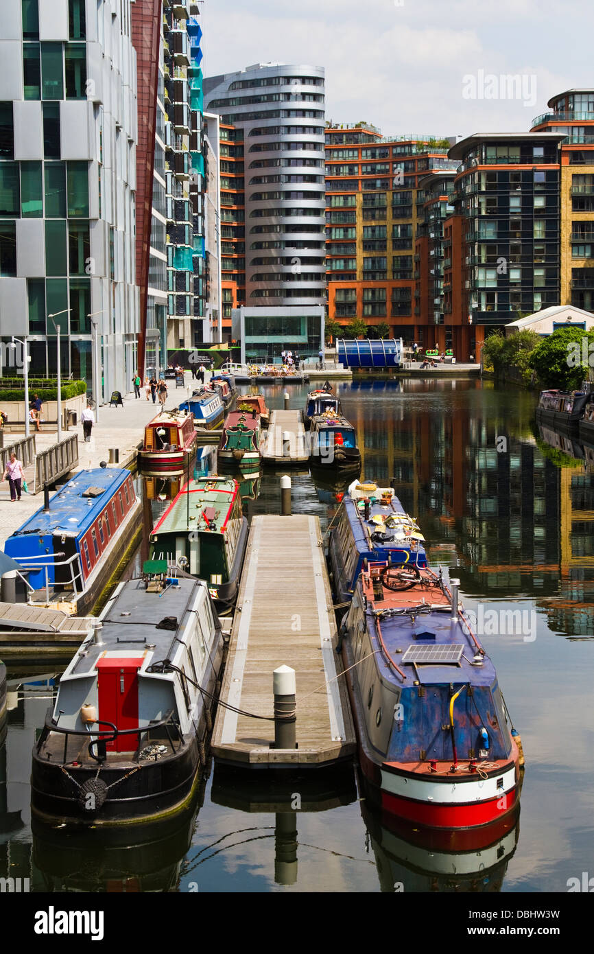 Paddington waterside development built on the old Paddington basin of ...