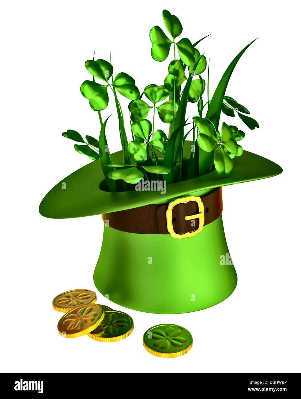 symbols of Patrick day Stock Photo - Alamy