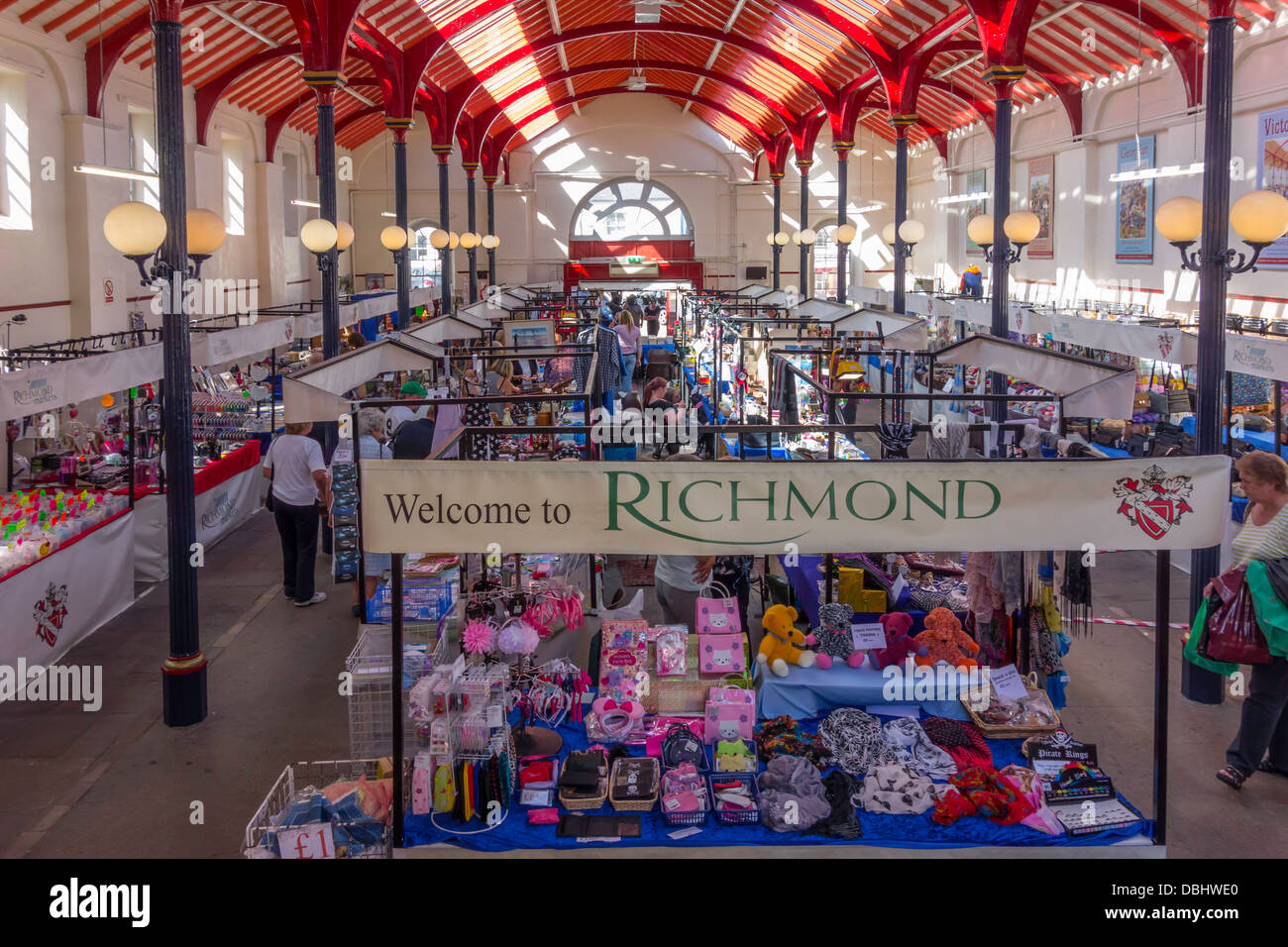 Market hall interior hi-res stock photography and images - Alamy