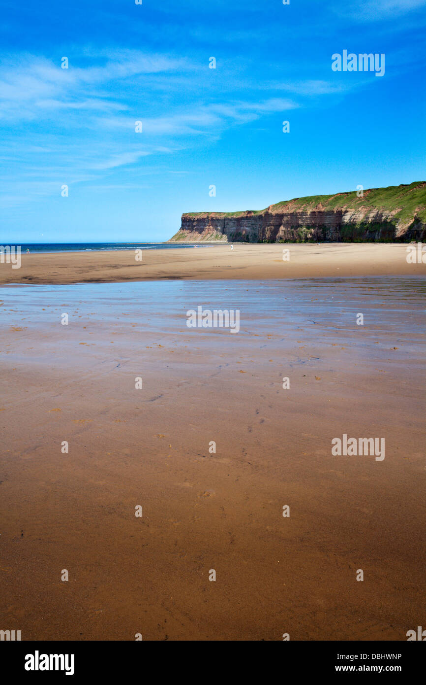 The Beach and Huntcliff at Saltburn by the Sea and Cleveland England ...