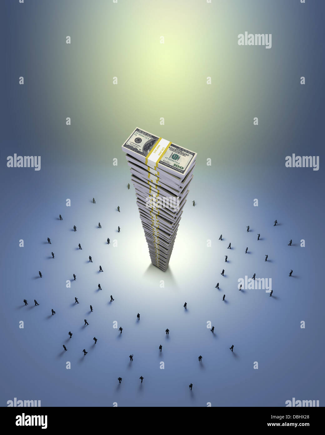 Money symbol and people Stock Photo - Alamy