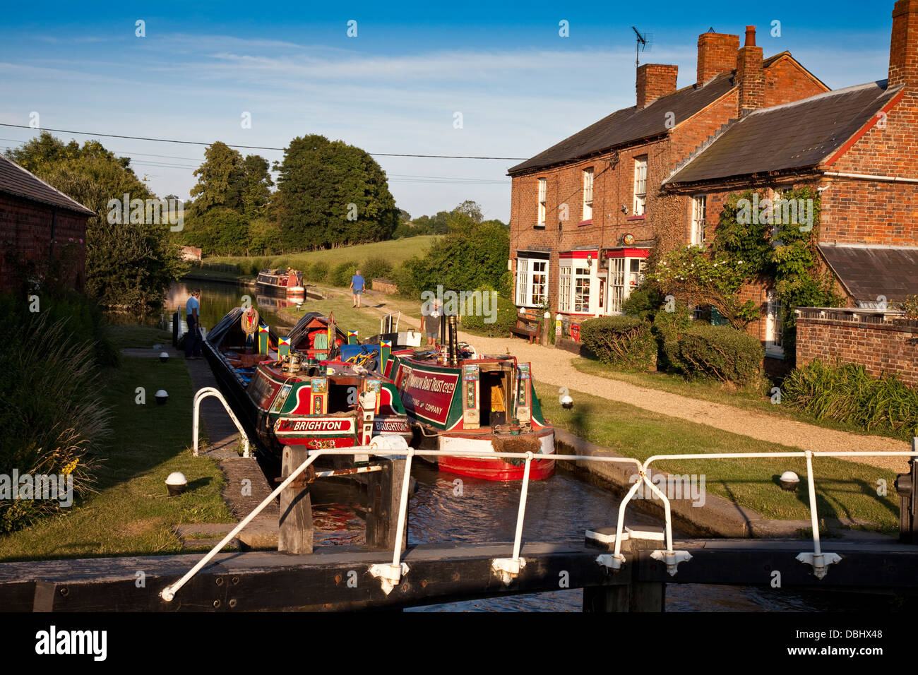 Braunston Grand Union Canal England Stock Photo - Alamy