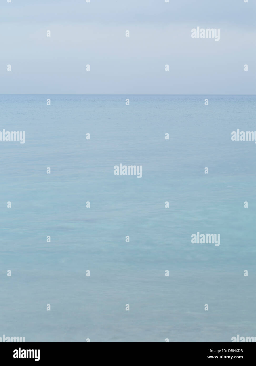 Blue on blue, Okinawan Ocean and Sky, Okinawa, Japan Stock Photo - Alamy