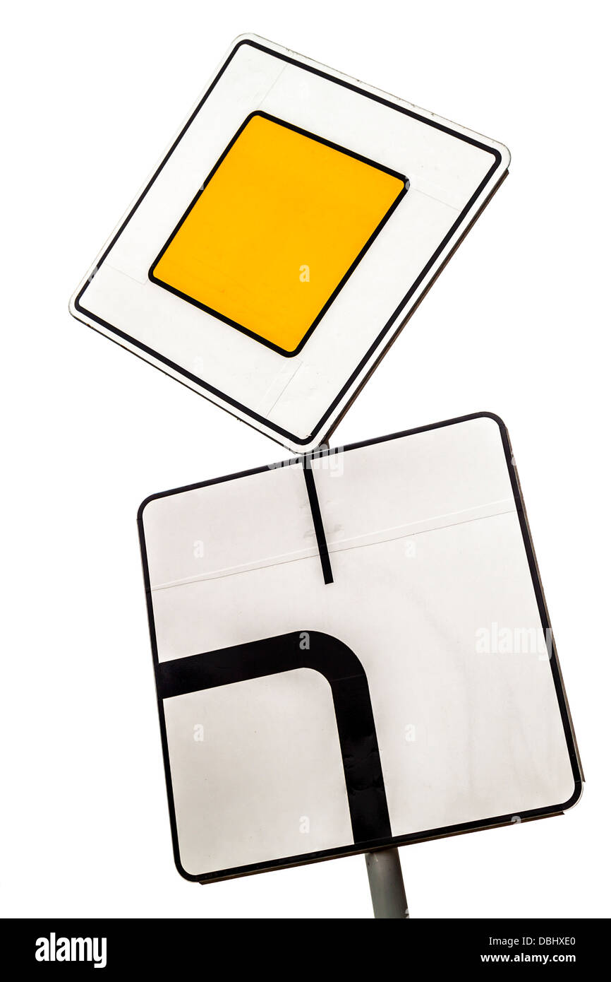 Photo of road signs Stock Photo - Alamy