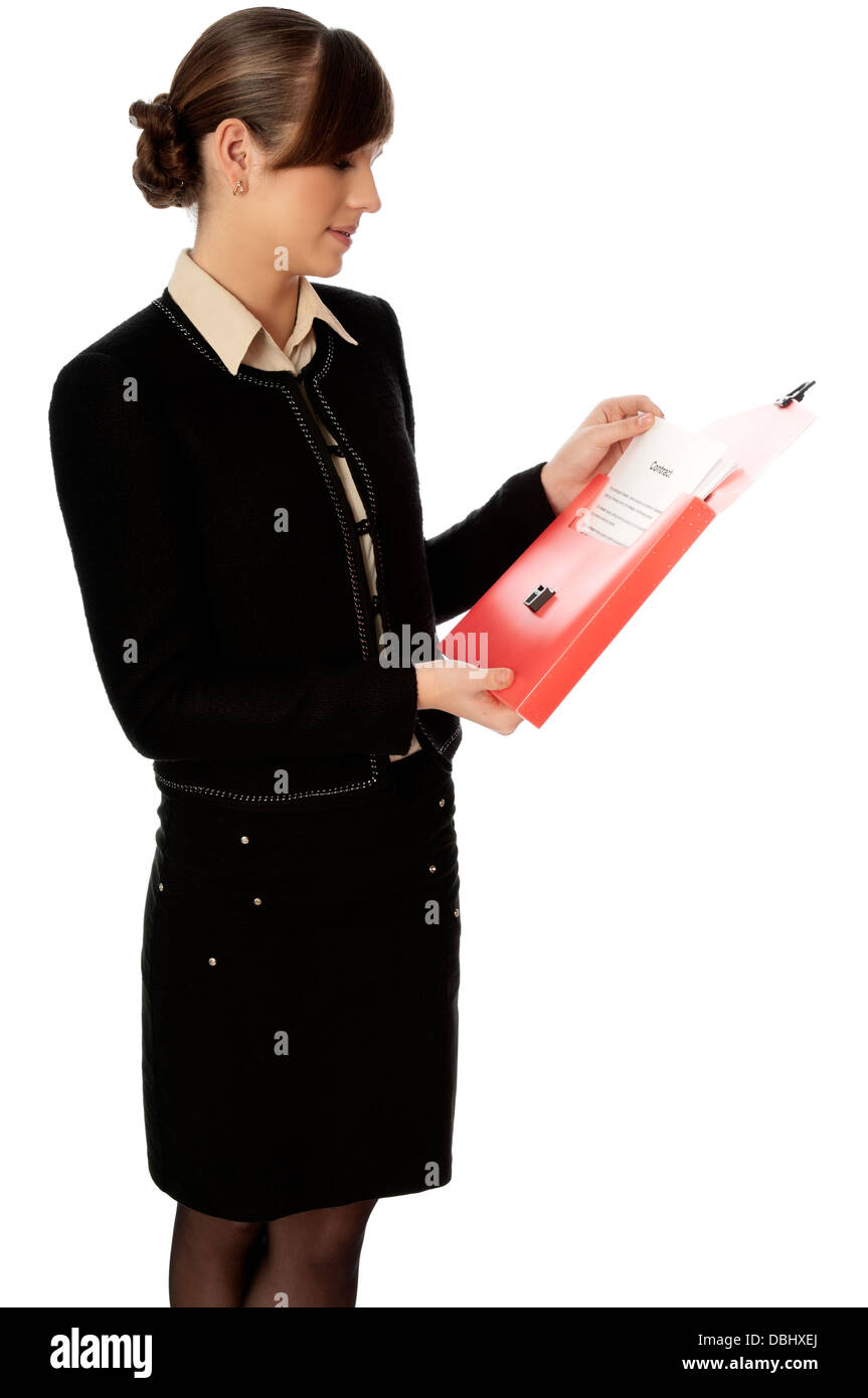 Features Of Contract Stock Photo Alamy