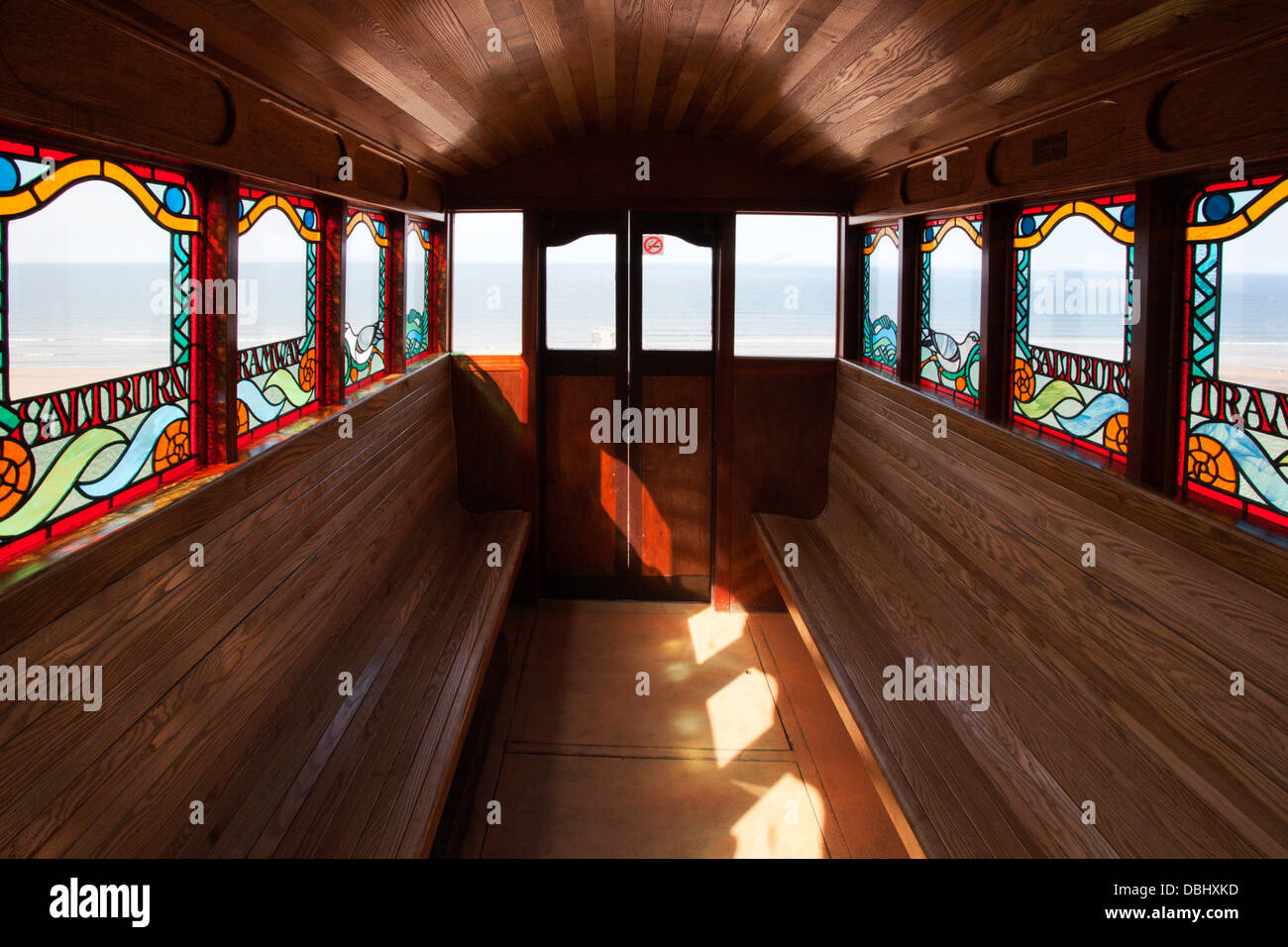Cliff Tramway Car Interior Saltburn by the Sea Redcar and Cleveland ...