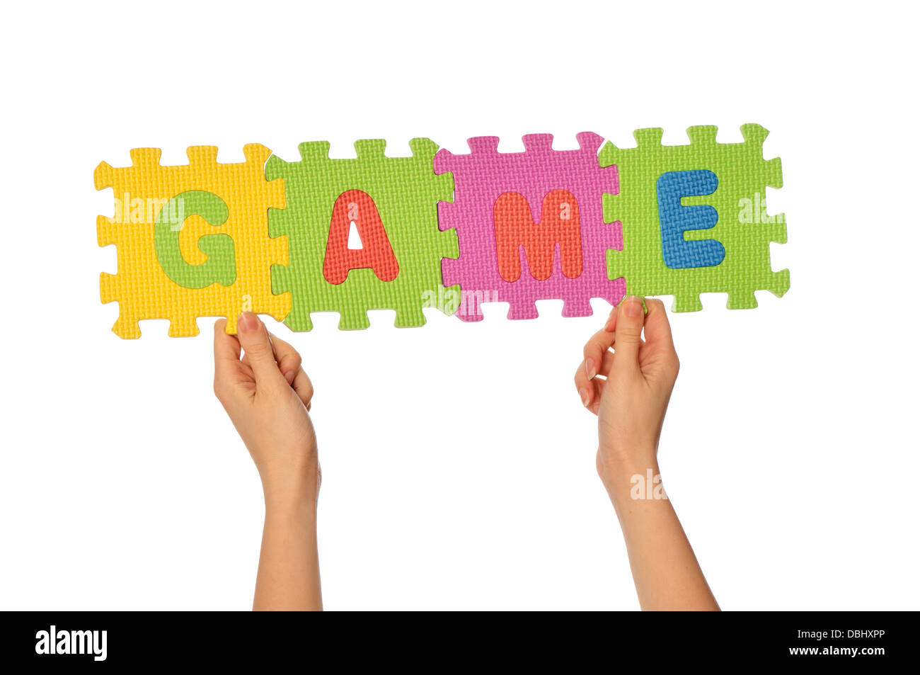 Game start Cut Out Stock Images & Pictures - Alamy