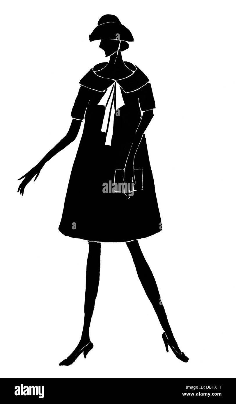 Girl in hat summer Black and White Stock Photos & Images - Alamy