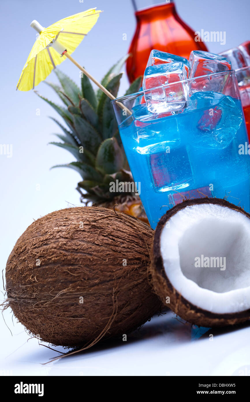 Exotic alcohol drinks Stock Photo - Alamy