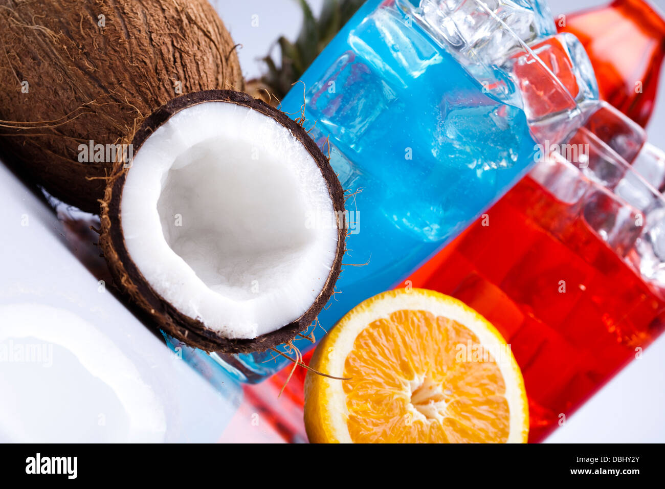 Exotic alcohol drink Stock Photo - Alamy