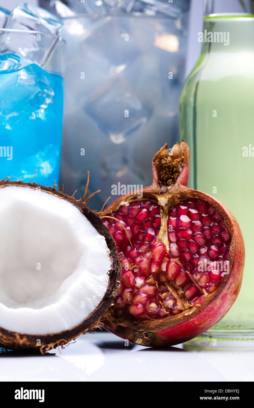 Exotic alcohol drink Stock Photo - Alamy