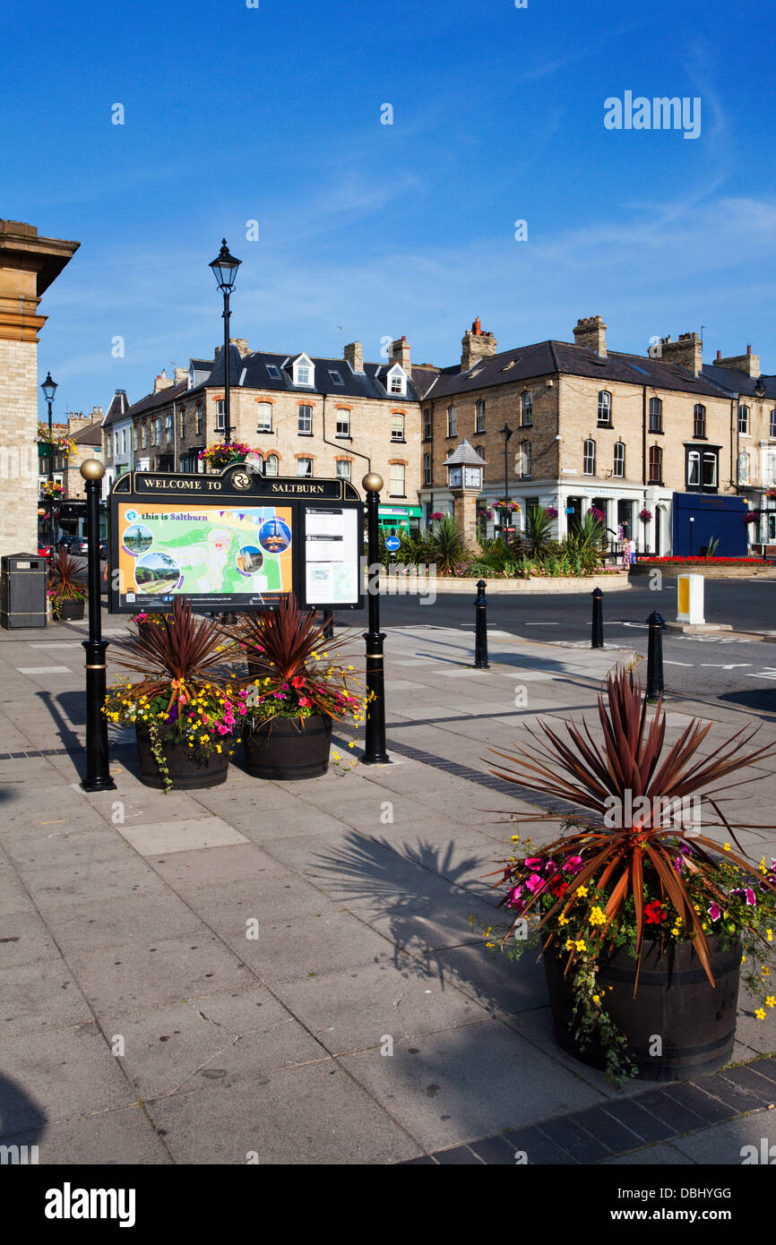 Welcome to Saltburn Sign at the Railway Station Saltburn by the Sea ...