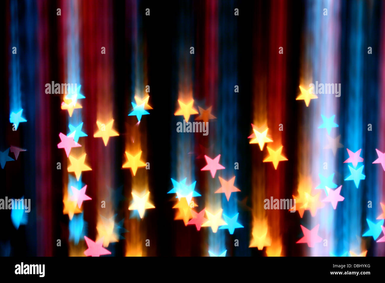 abstract disco colored stars motion background Stock Photo - Alamy