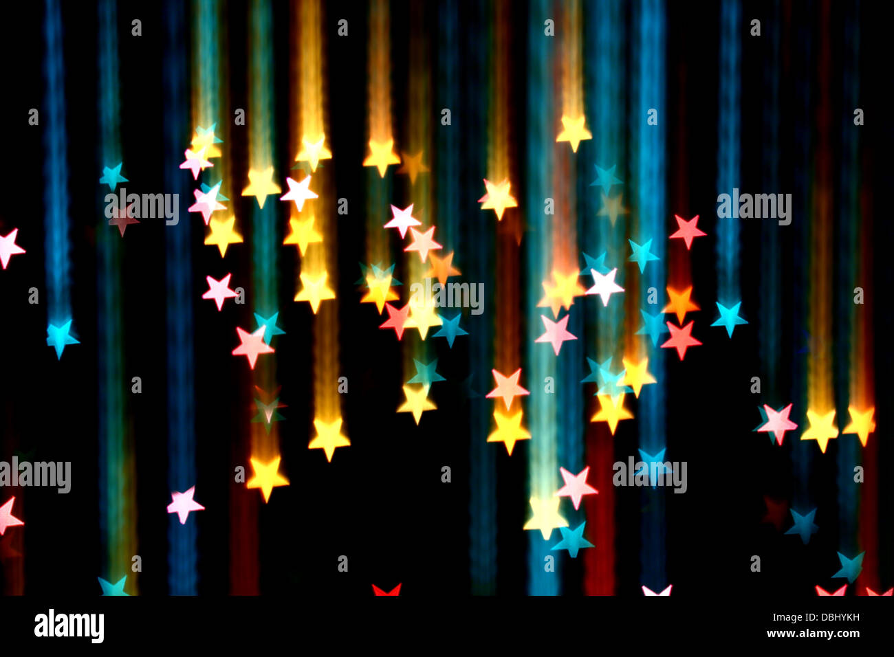 abstract disco colored stars motion background Stock Photo - Alamy