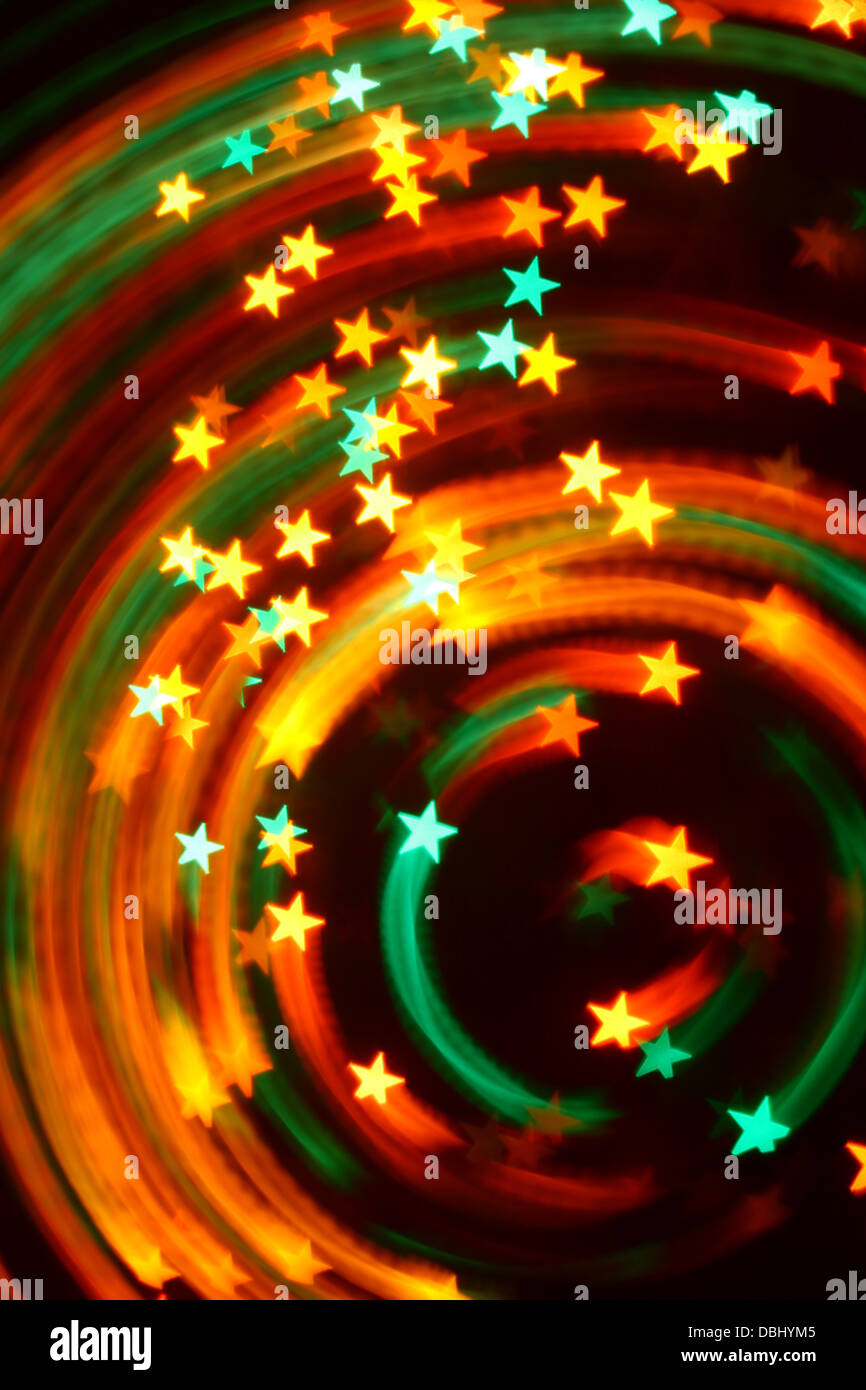 abstract disco colored stars motion background Stock Photo - Alamy
