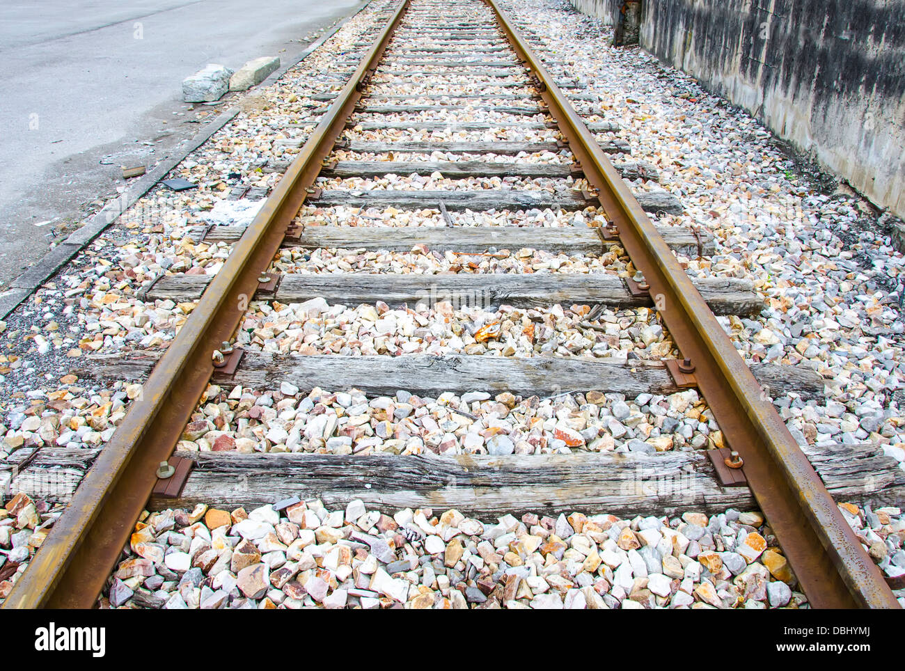 Train track pattern background hi-res stock photography and images - Alamy