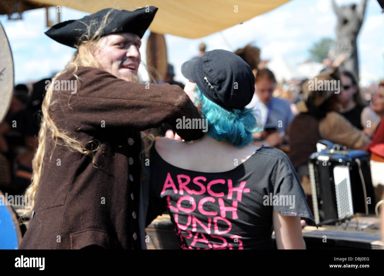 Heavy metal fans stand hi-res stock photography and images - Alamy