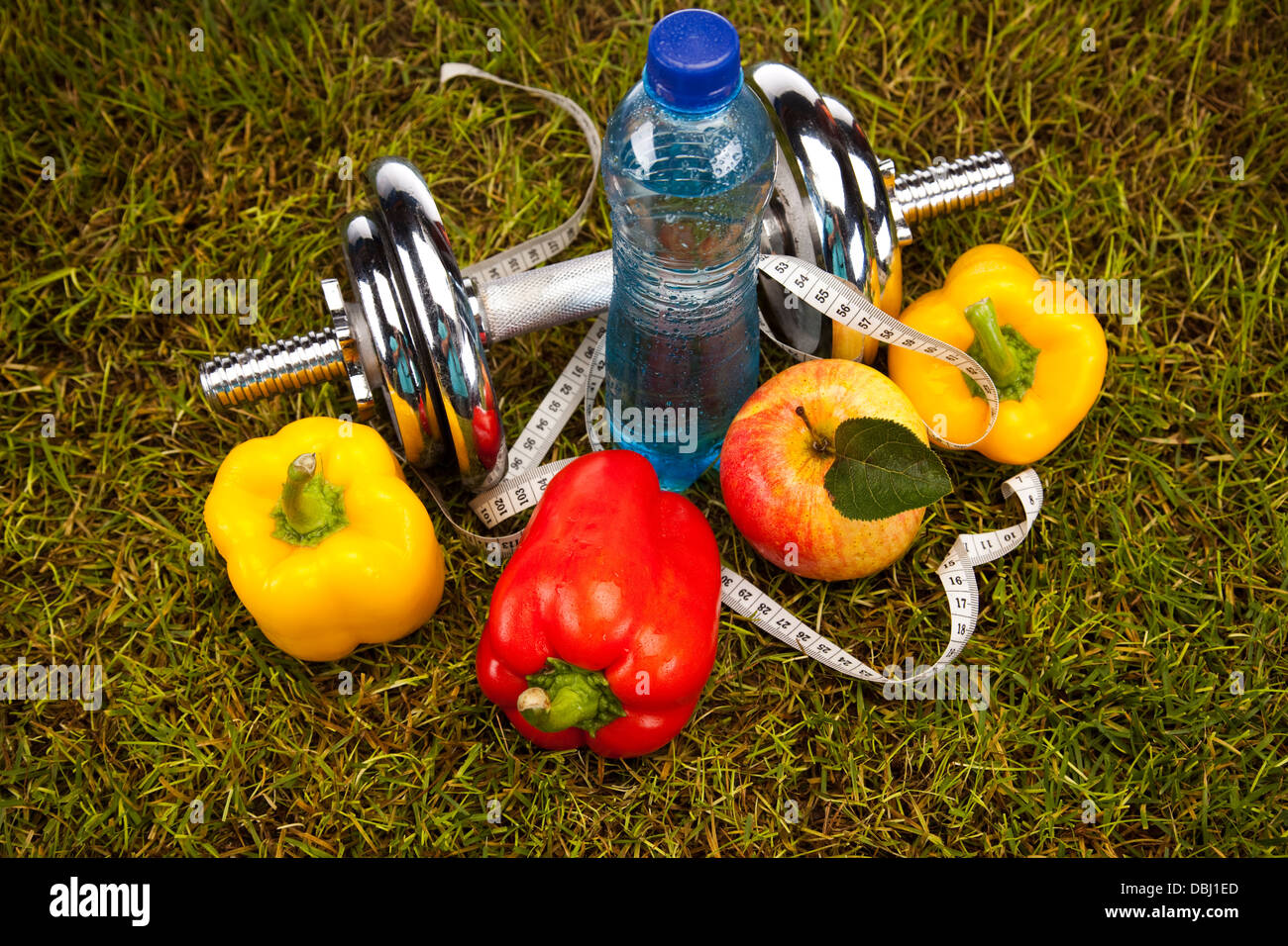 Fitness and vitamins Stock Photo - Alamy