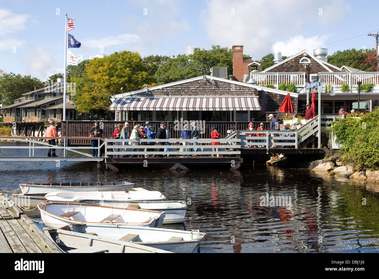 Ogunquit maine barnacle billys hi-res stock photography and images - Alamy